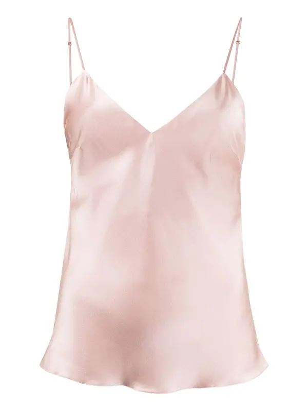GILDA & PEARL Sophia Stretch-silk Camisole - Pink