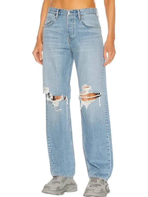 GRLFRND Bella Low Rise Boyfriend Jean - Fairfax