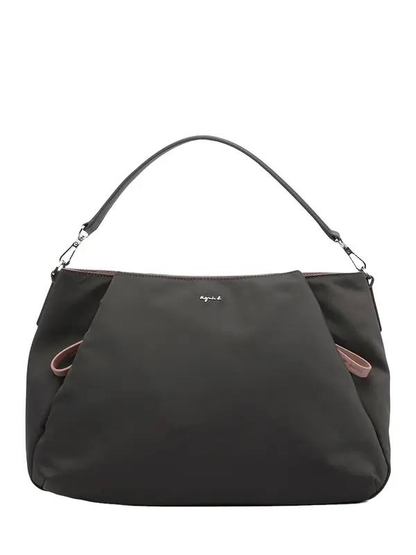 AGNÈS B. Detachable-strap Shoulder Bag - Grey