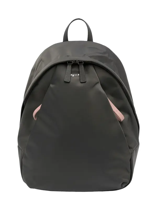 AGNES B. Classic Backpack - Grey