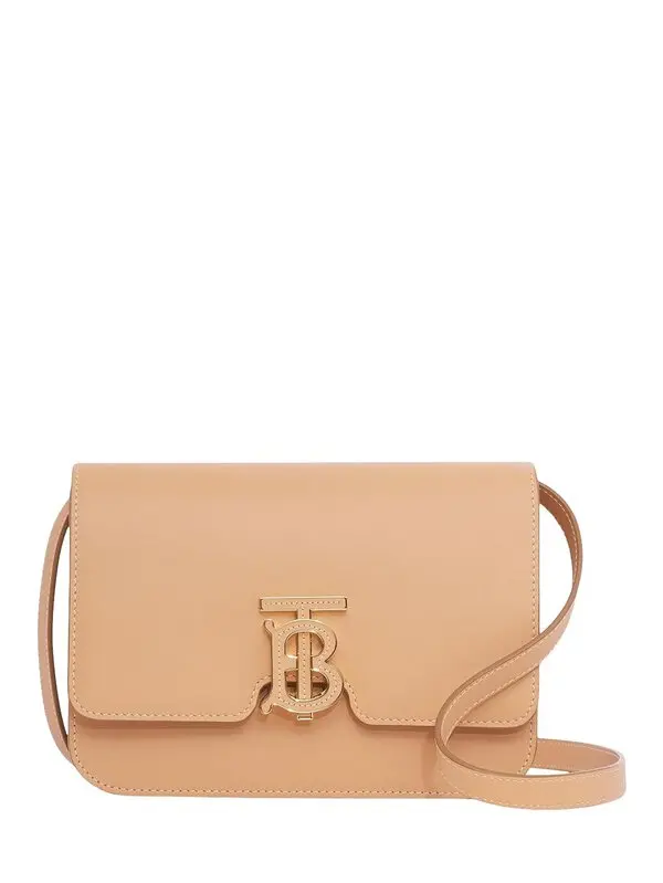 Burberry Tb Crossbody Bag - Brown