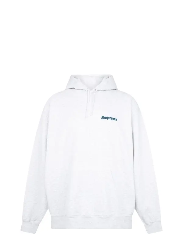 Supreme Love Drawstring Hoodie - White