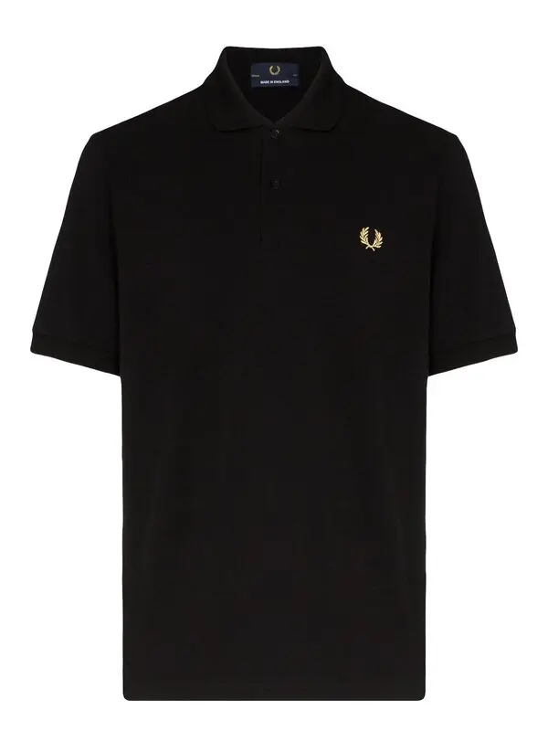 Fred Perry Made In England Polo Shirt - Black