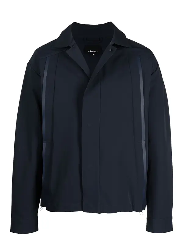 3.1 Phillip Lim The Coach Shirt Jacket - Blue