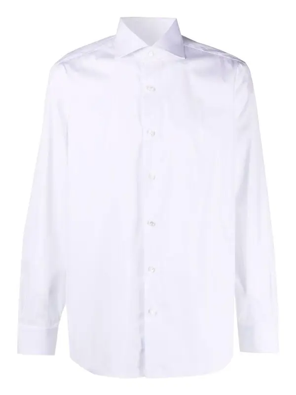 BARBA NAPOLI Long-sleeve Shirt - White