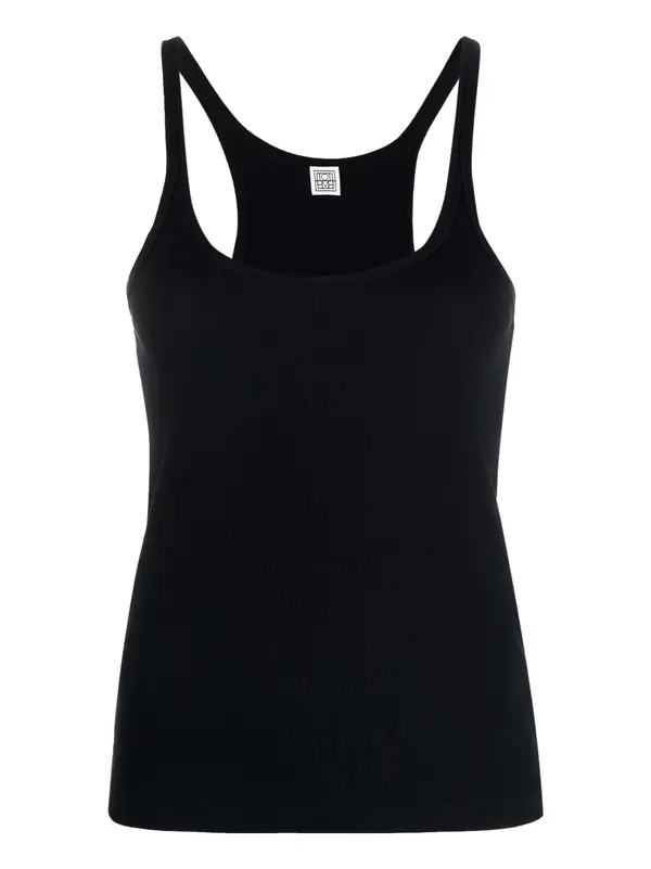 TOTEME Racerback Tank Top - Black