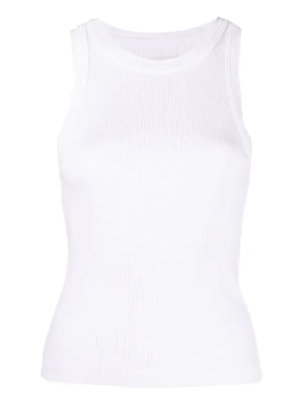 Citizens Of Humanity Sleeveless Ribbed Top - White