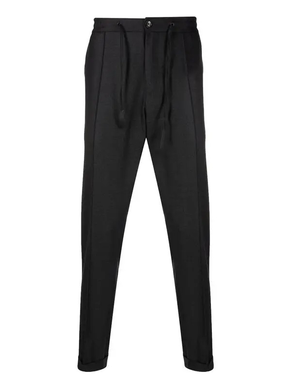 BILLIONAIRE Slim-fit Trousers - Black