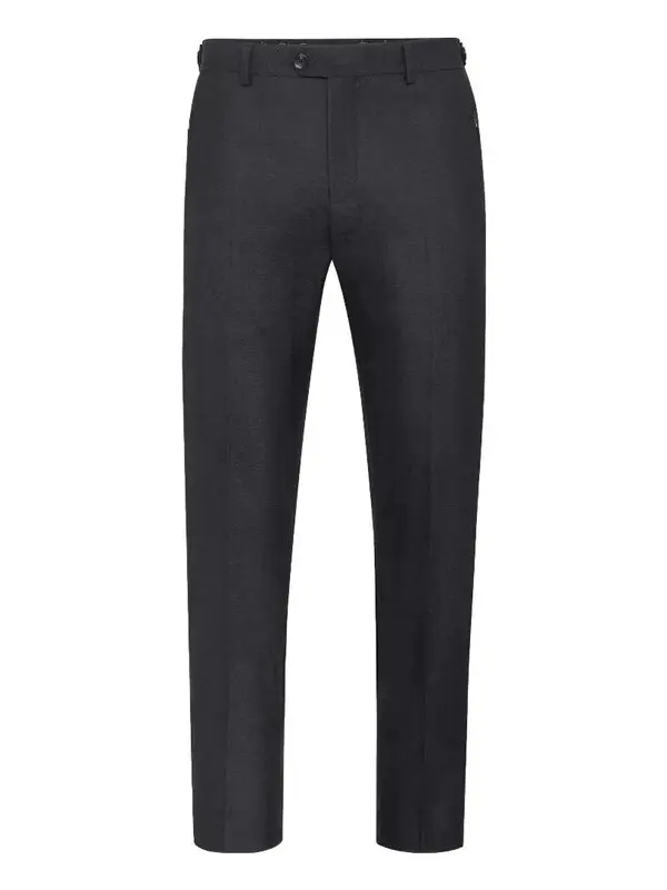 BILLIONAIRE Slim Tailored Trousers - Grey