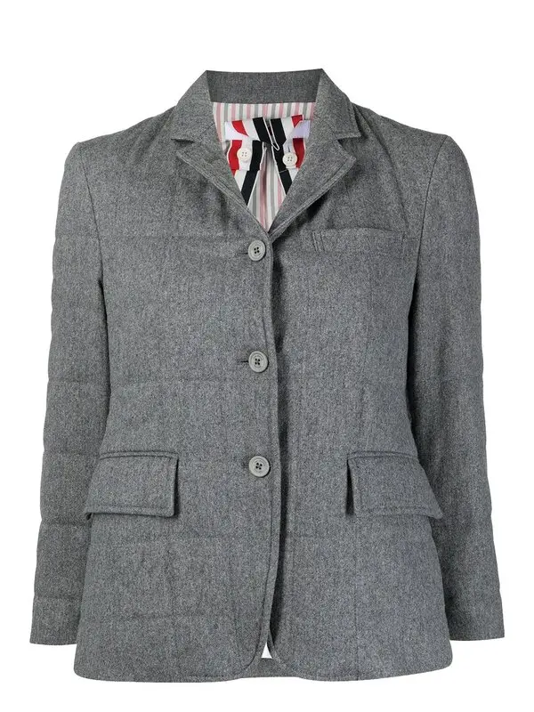 Thom Browne Padded Sport Coat - Grey