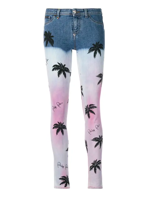 Philipp Plein Aloha Plein Skinny Jeans - Blue