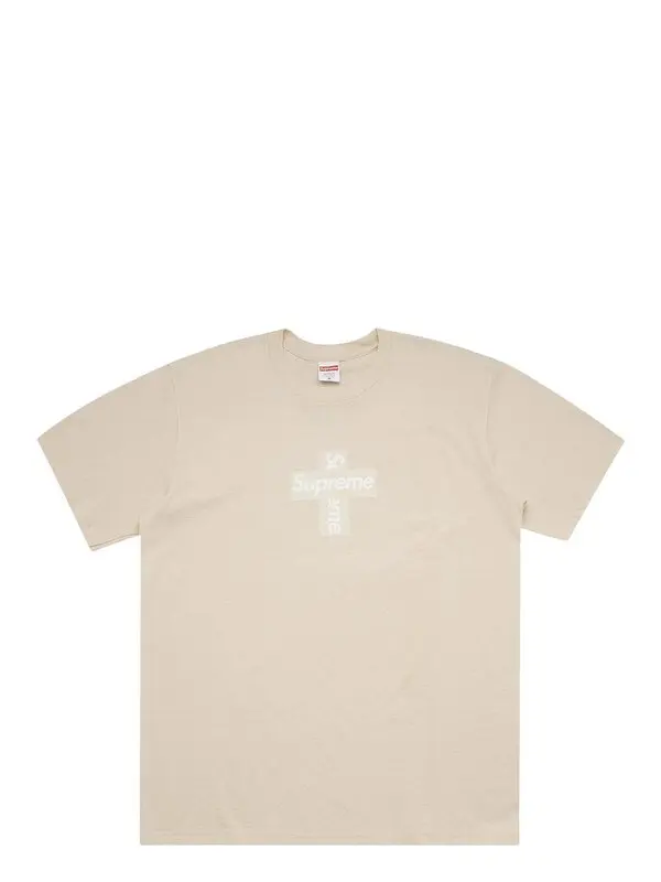 Supreme Cross Box Logo T-shirt - Neutrals