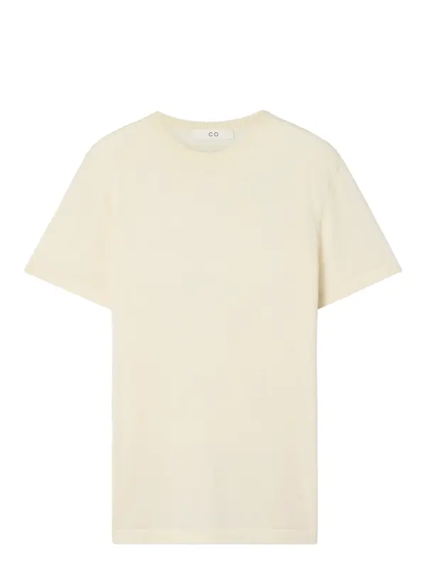 Co Cashmere T-shirt - Ivory