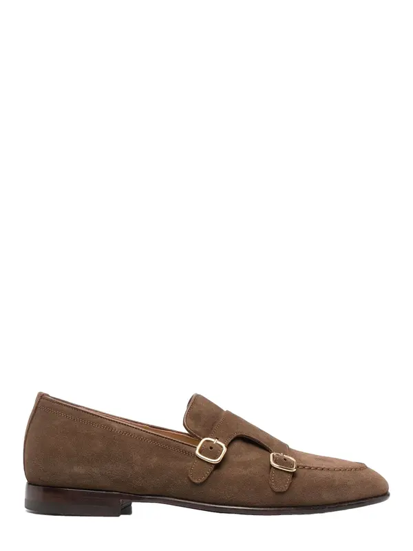 SCAROSSO Ernesto Monk Shoes - Brown