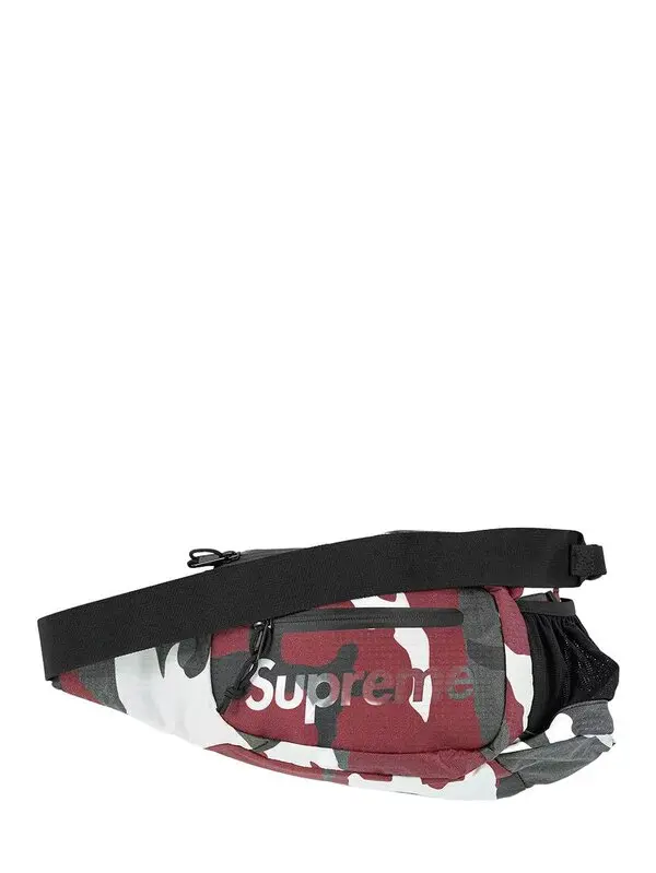 Supreme Logo-print Sling Bag - Red