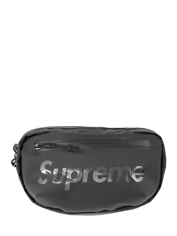 Supreme Logo-print Waist Bag - Black