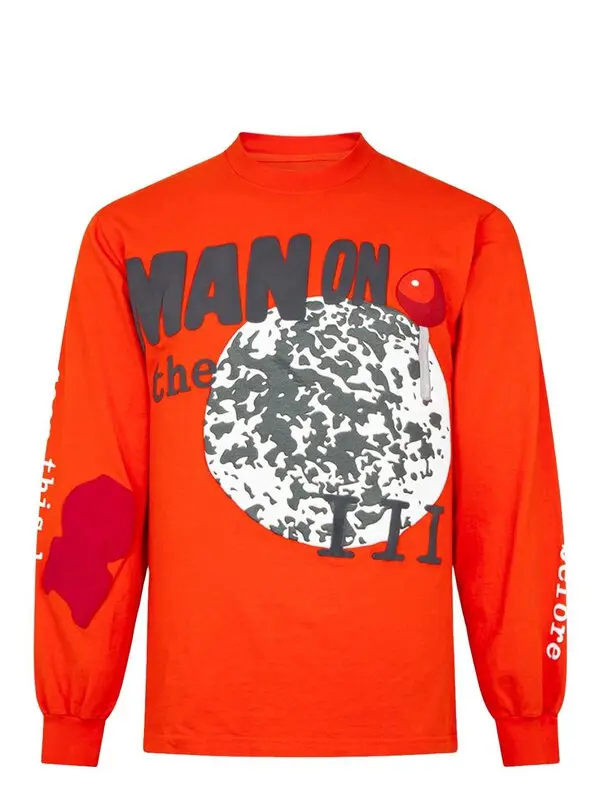 KID CUDI Return 2 Madness Long-sleeve T-shirt - Orange