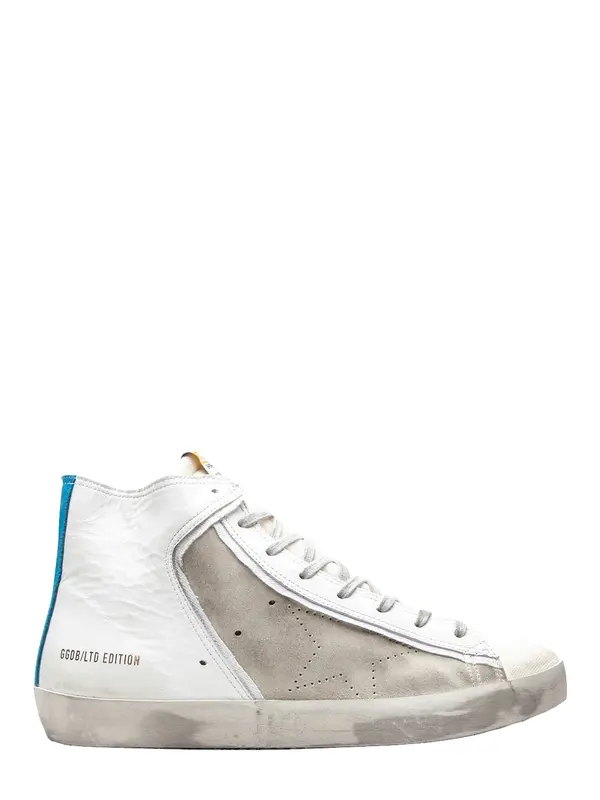 GOLDEN GOOSE Francy High-top Sneakers - White