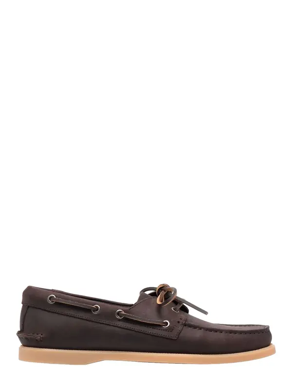 SCAROSSO Jude Boat Shoes - Brown