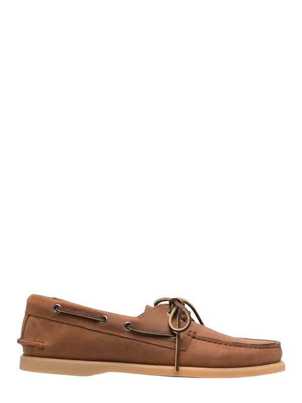 SCAROSSO Jude Boat Shoes - Brown