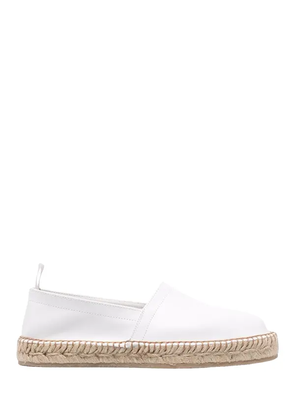 SCAROSSO Braided Espadrilles - White