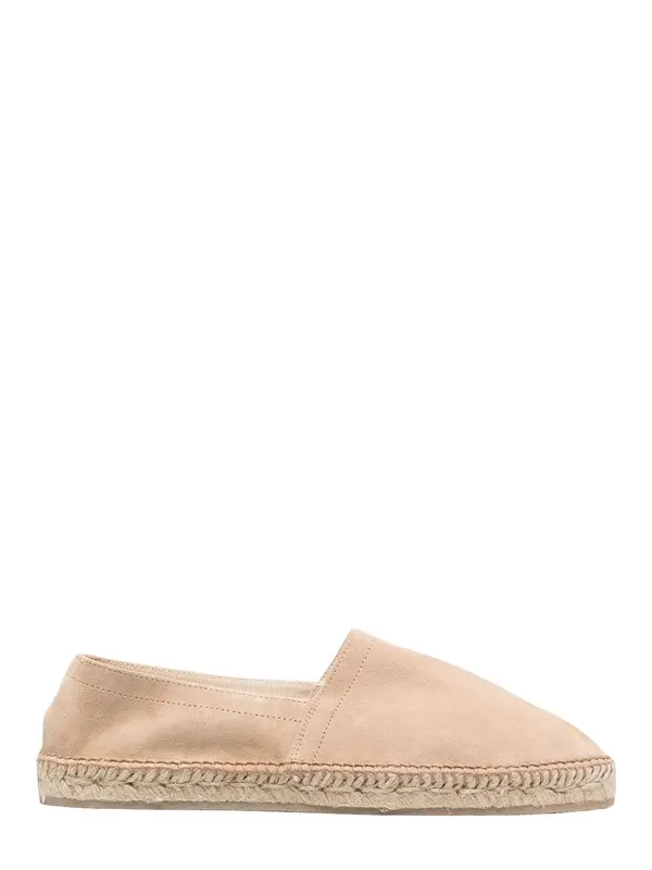 SCAROSSO Pablo Suede Espadrilles - Neutrals