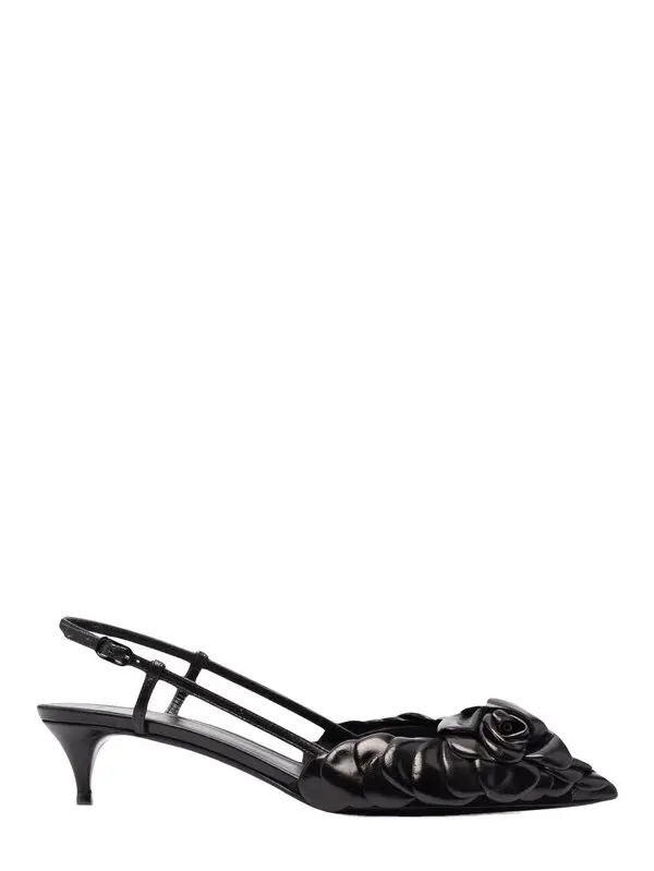 Valentino Garavani Appliqué Pumps - Black