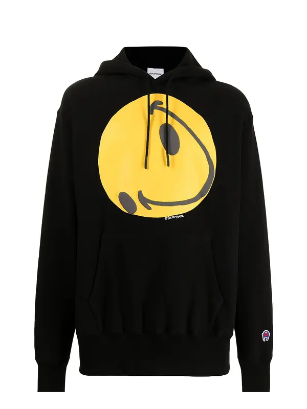Readymade Graphic-print Hoodie - Black