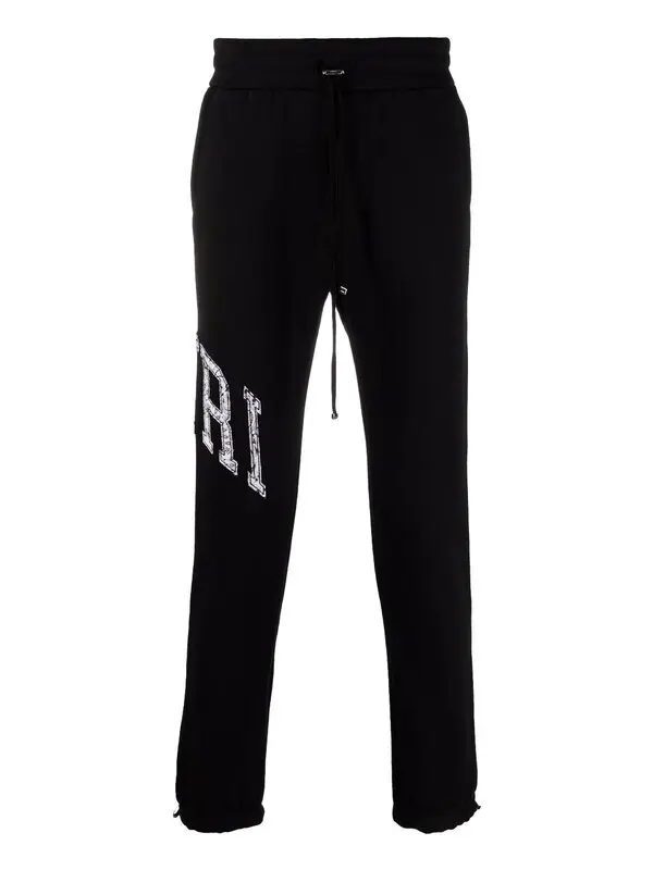Amiri Logo-print Track Pants - Black