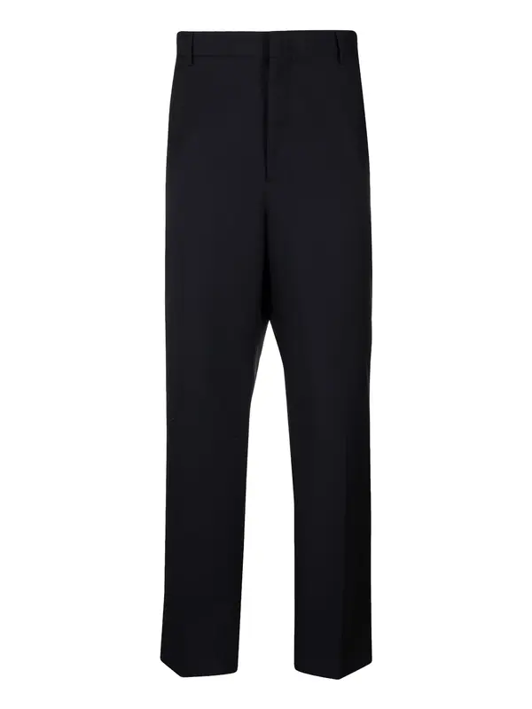 Valentino Garavani Straight-leg Tailored Trousers - Blue