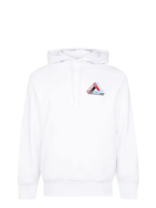PALACE Tri-dart Logo-print Hoodie - White