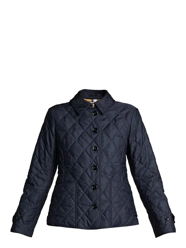 Burberry Diamond Quilted Jacket - Midnight