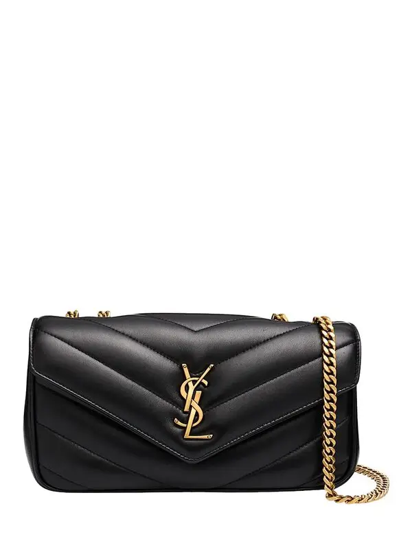 Saint Laurent Loulou Small Shoulder Bag - Nero
