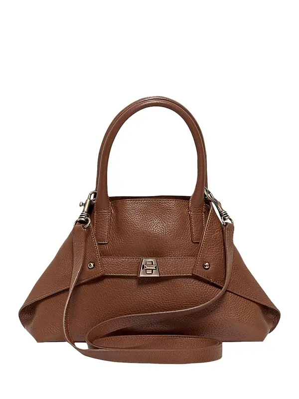 Akris Ai Cervo Extra-small Messenger Bag - Red/brown
