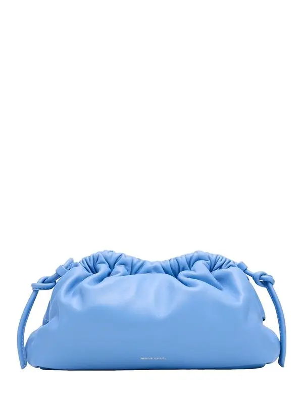MANSUR GAVRIEL Mini Lambskin Cloud Clutch Bag - Cornflower