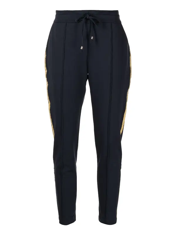 MADISON.MAISON Side-stripe Track Pants - Blue