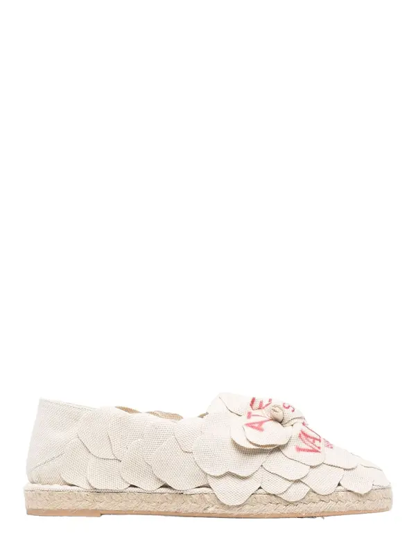 Valentino Garavani Atelier 03 Rose Edition Espadrilles - Neutrals
