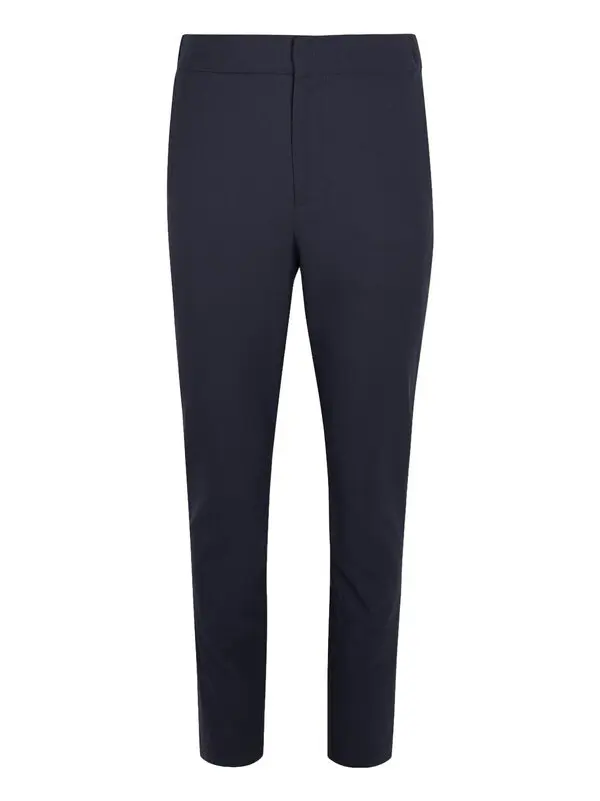 Loro Piana Leisure City Stretch Virgin Wool Trousers - Blue