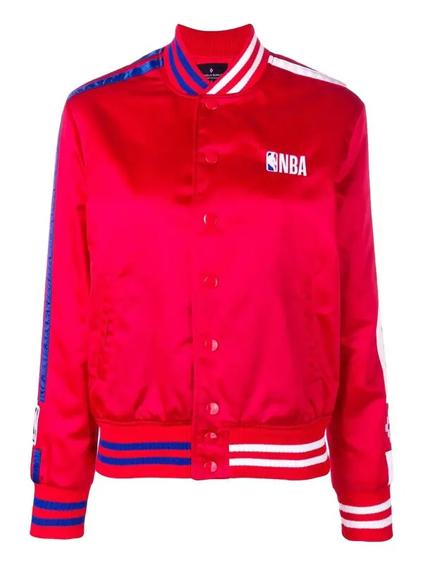 COUNTY OF MILAN Nba Bomber Jacket - Red