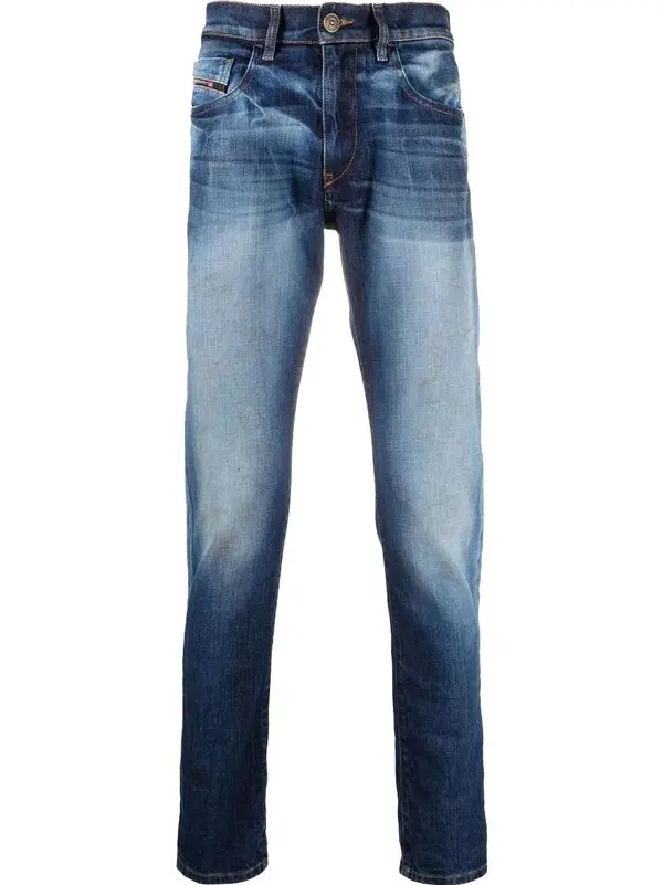 DIESEL® D-strukt Slim-fit Jeans - Blue