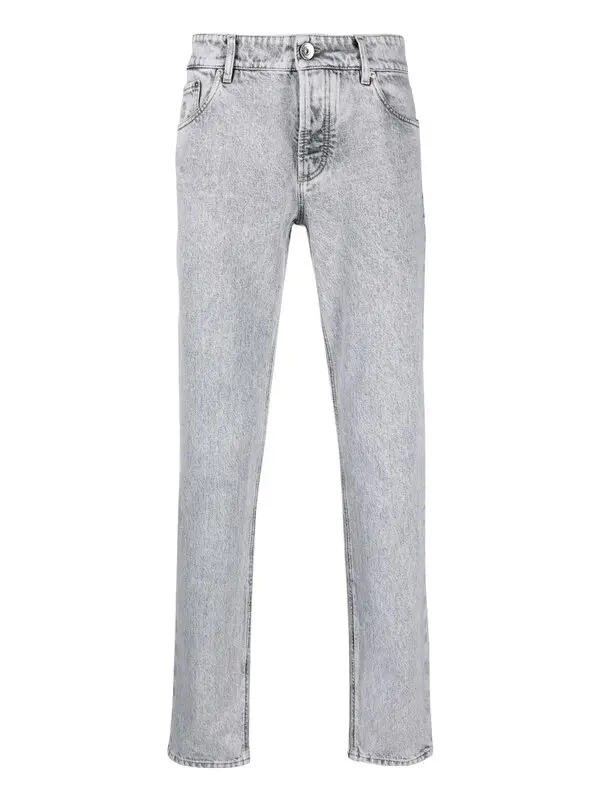 Brunello Cucinelli Slim-fit Trousers - Black
