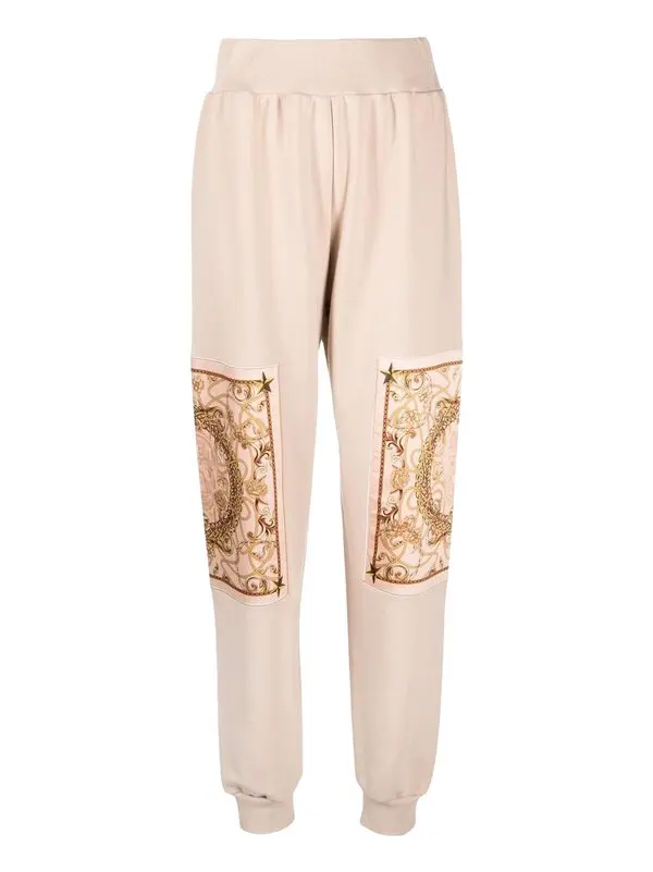 Philipp Plein New Baroque Print Joggers - Neutrals
