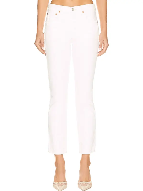 Citizens Of Humanity Charlotte High Rise Straight Jeans - Tart