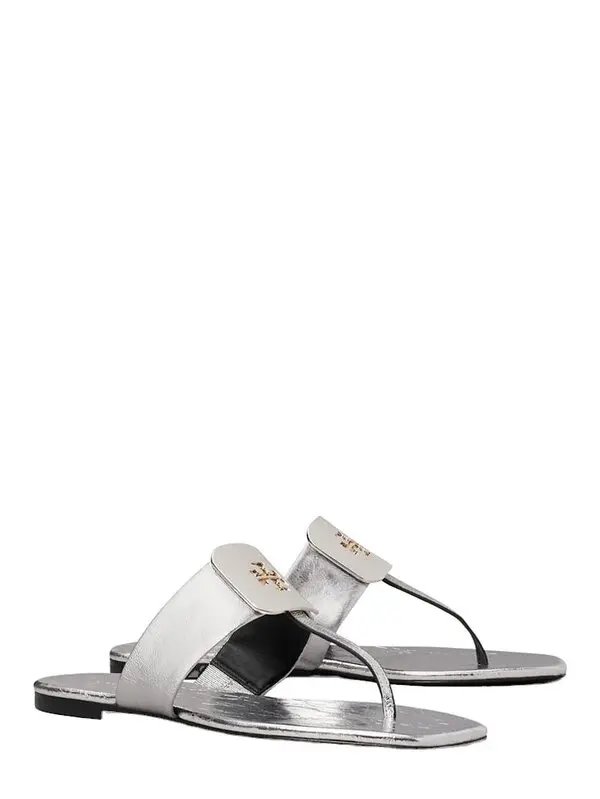 Tory Burch Georgia Sandal - Silver