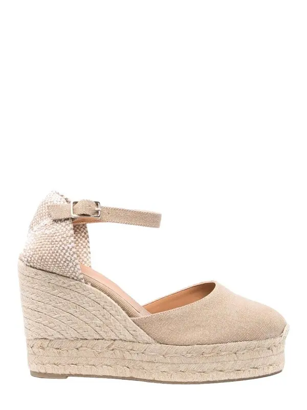 CastaÑer Carol Wedge Espadrilles - Neutrals