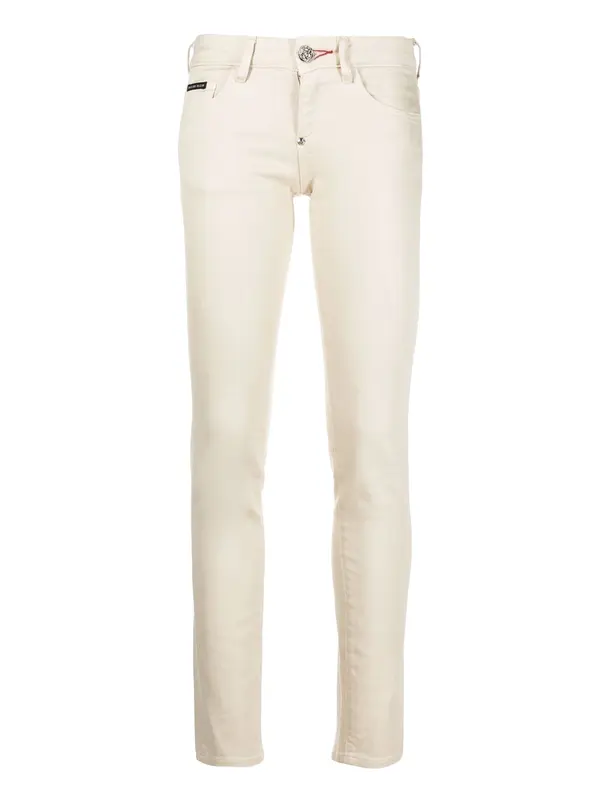 Philipp Plein Iconic Skinny Jeans - Neutrals