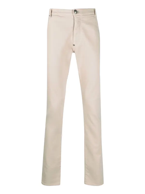 Philipp Plein Straight-leg Jeans - Neutrals