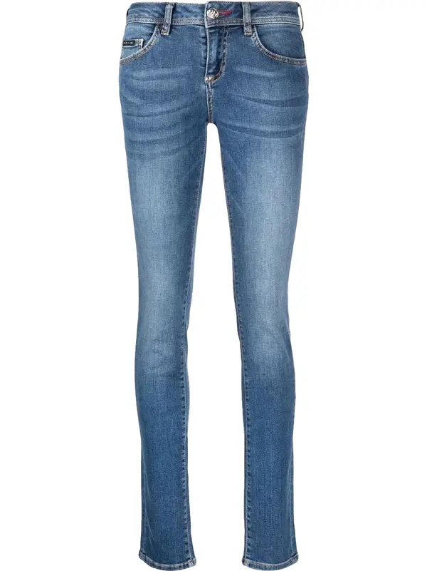 Philipp Plein Iconic Skinny Jeans - Blue
