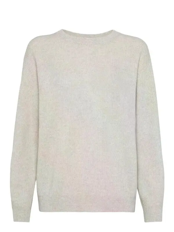 Brunello Cucinelli - Brunello Cucinelli Long-Sleeve Knitted Jumper