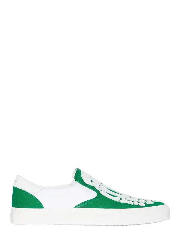 Amiri Skel Toe Slip-on Sneakers - Green